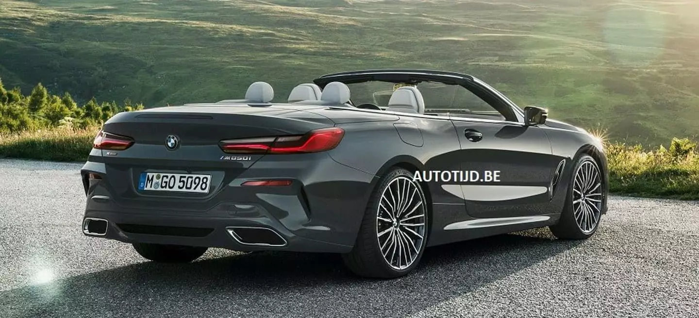 Bmw 8 -sarjan Cabrio Exterior Advancement 13