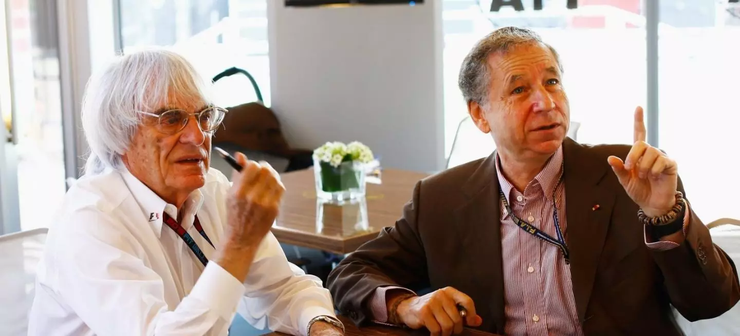 Jean Todt a Bernie Ecclestone, 2015