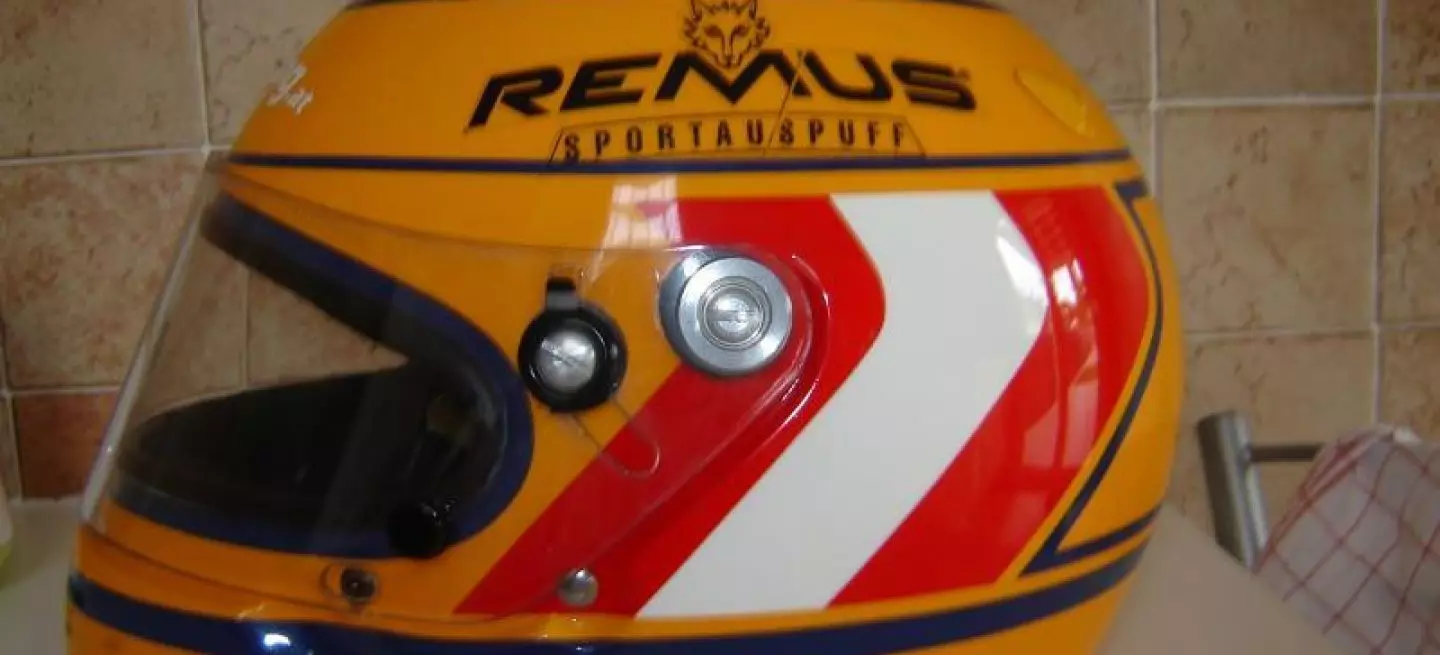 Karl Wendlinger Helmet