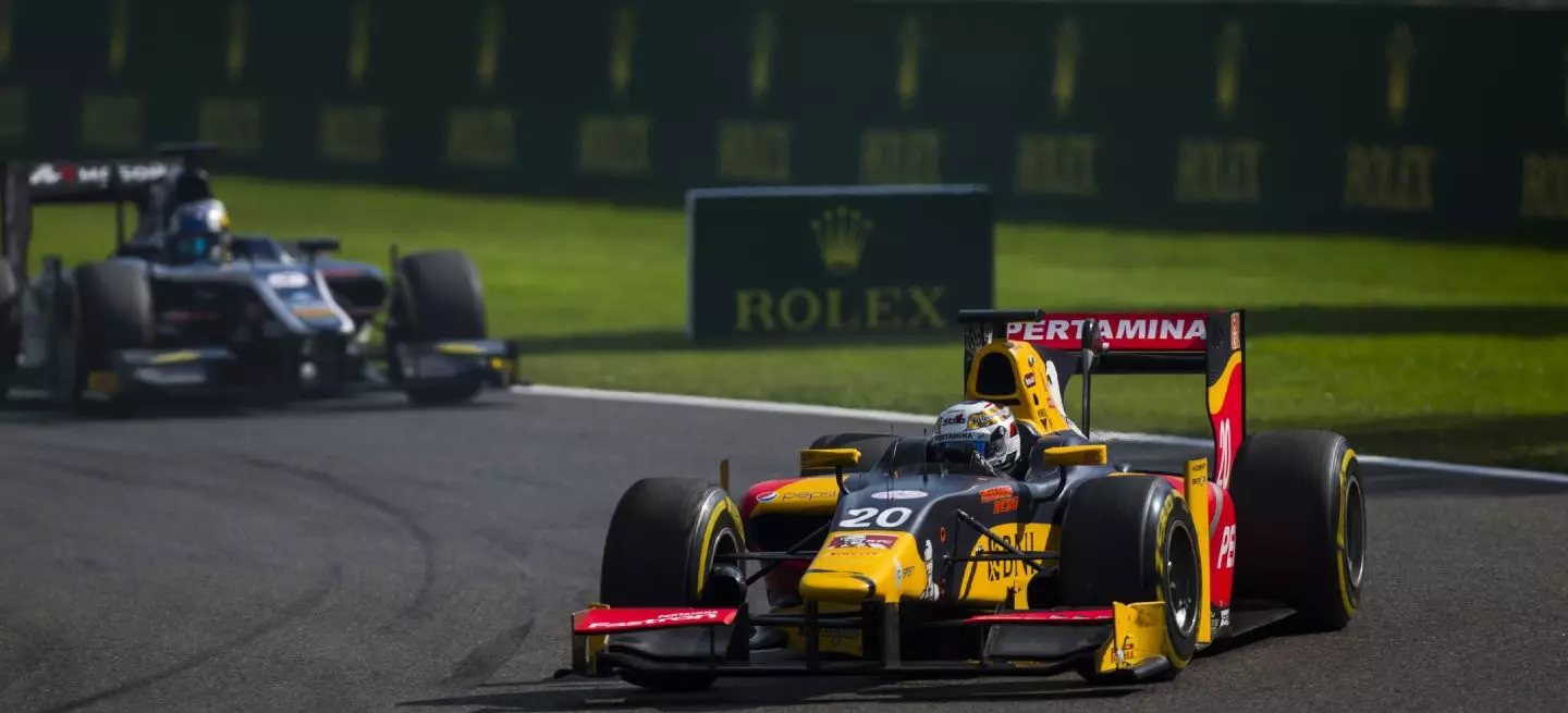 Antonio Giovinazzi GP2 Spa Francorchamps 2016