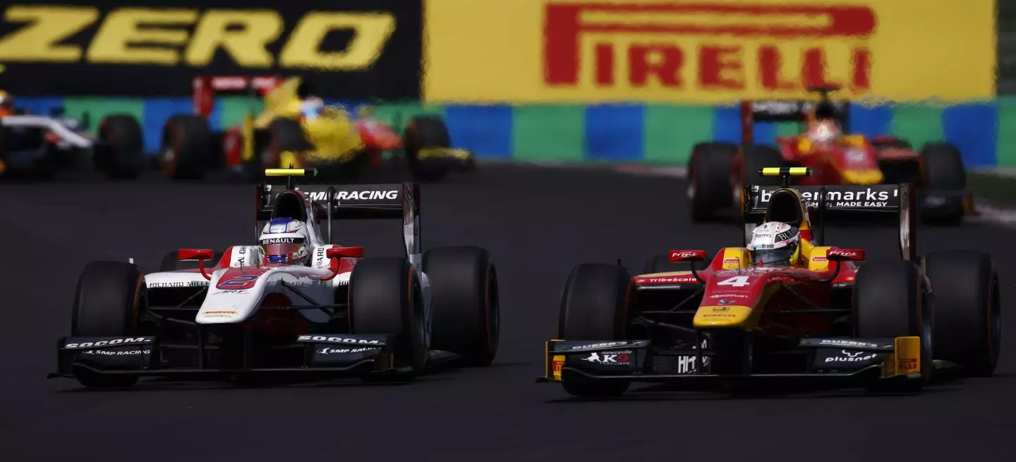 Sergey Sirotkin GP2 Hungaroring 2016