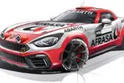 Álvaro Muñiz Abarth 124 R-GT safika ku Spain kokha, amatsagana ndi njira yotsatsira 95416_1