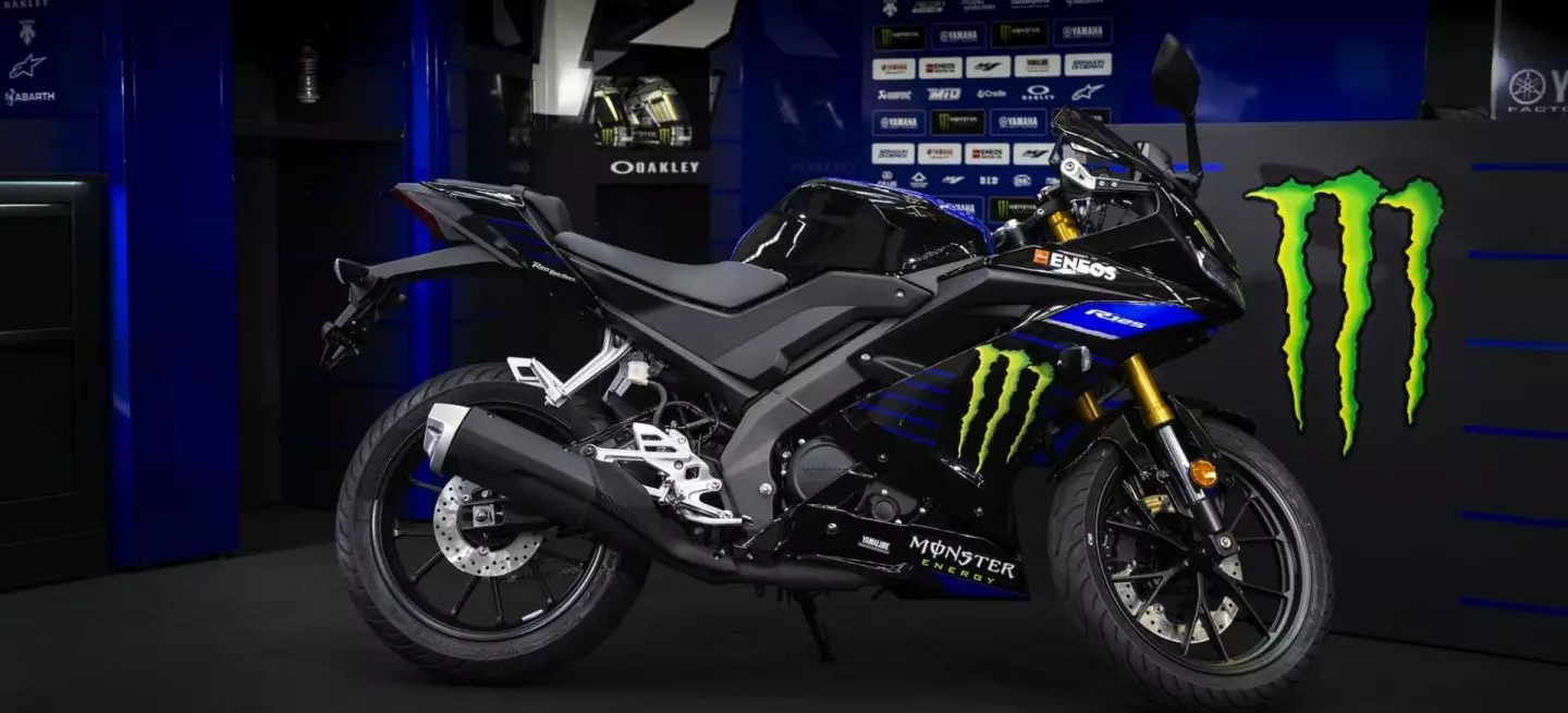 2019 Yamaha Yzf R125sv ኢዩ እኩለ ሌሊት ብላክስታቲክ 007 03