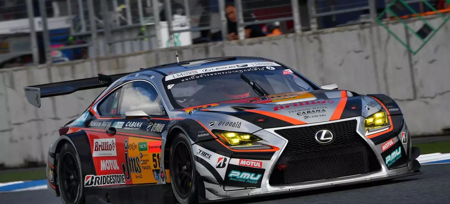 Super GT Lexus JMS GT300 Buriram 2017. aasta