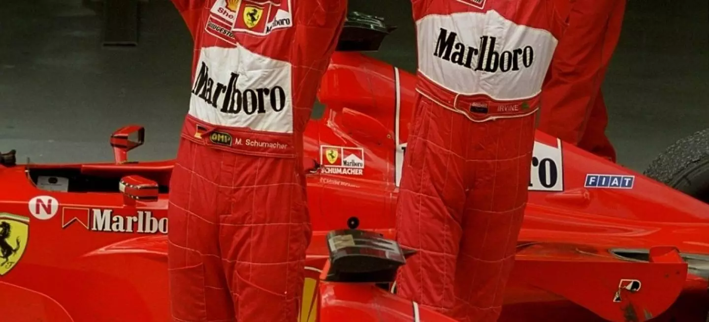 GP Малайзіі 1999 Ferrari Святкаванне